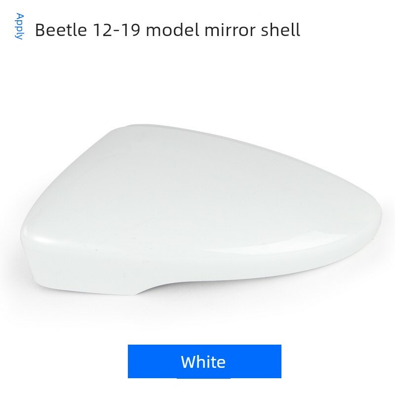 Volkswagen Beetle 2012-2019 Левая сторона водителя, корпус наружного зеркала белый