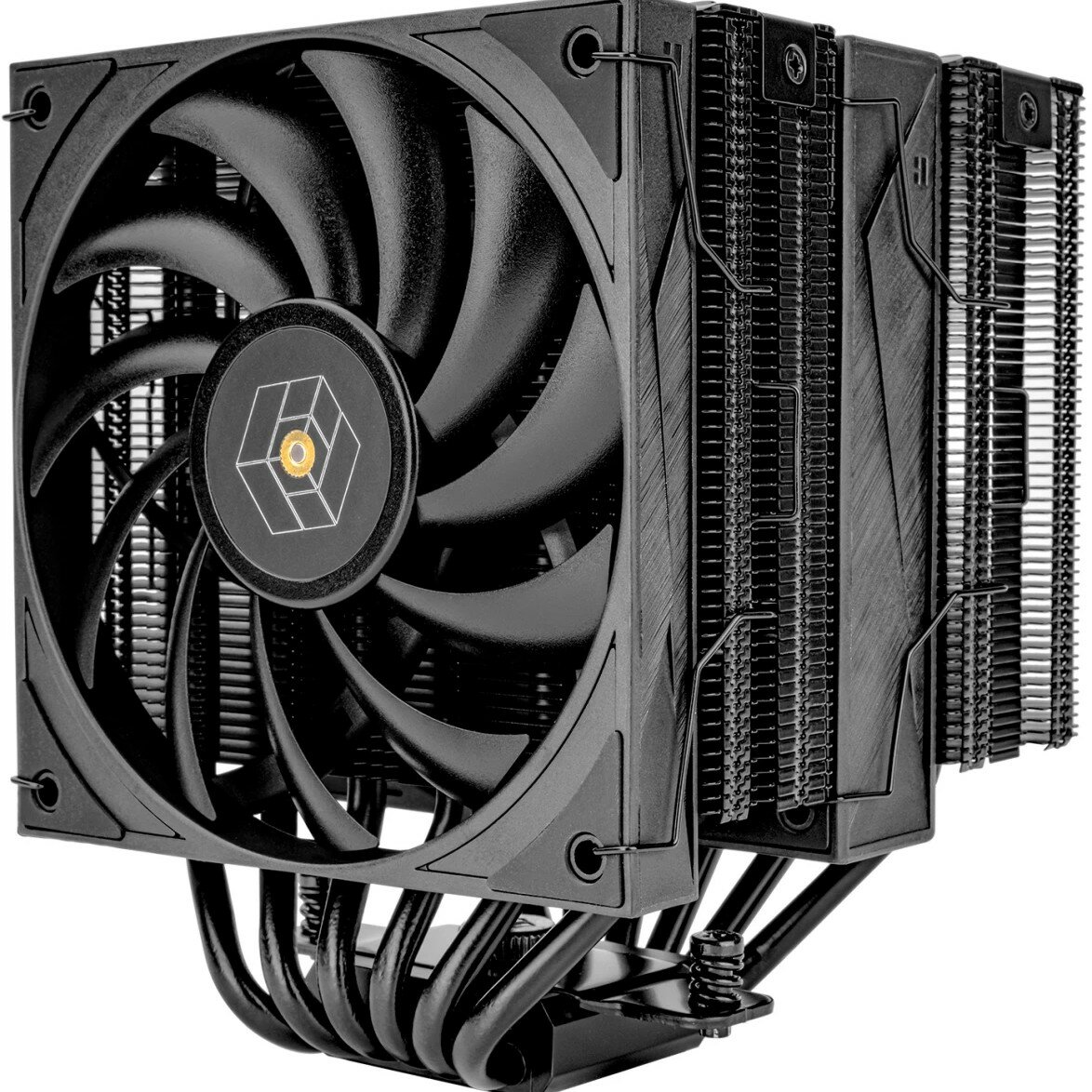 Thermalright Вентиляторы Кулер Royal Knight 120 Black LGA115X 1200 1700 1851 2011 2066 2x120mm PWM Fan, медное основание, 6 тепл. трубок 6мм TRRK120B