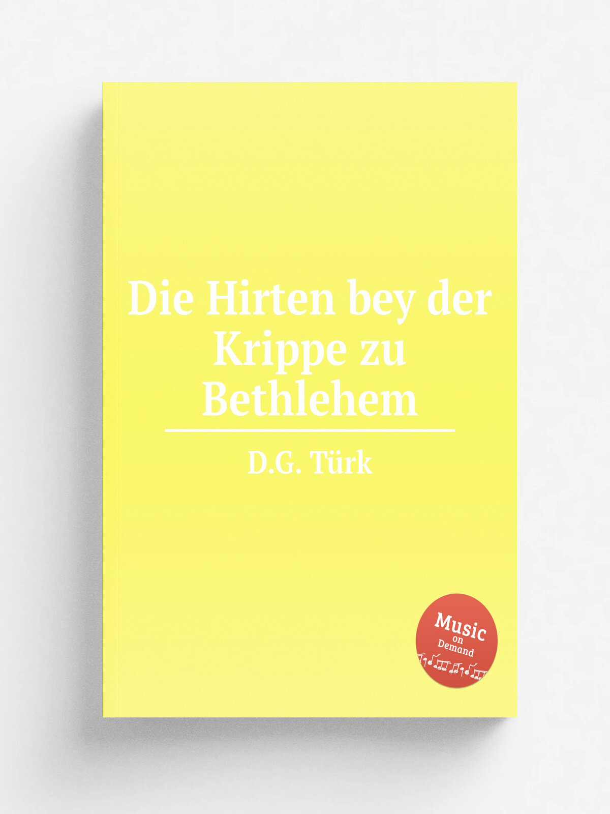 Die Hirten bey der Krippe zu Bethlehem | D.G. T.rk | Репринт