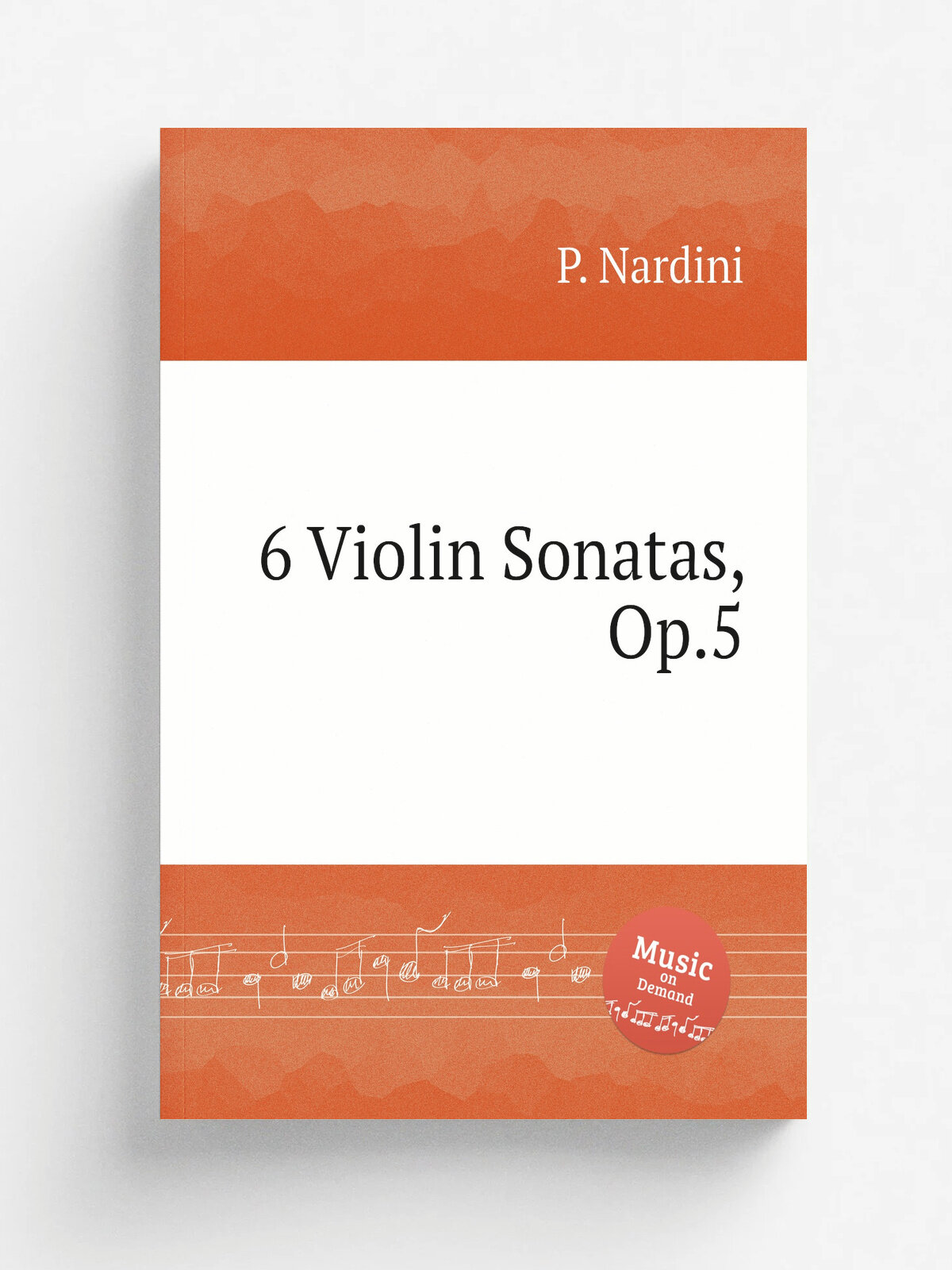 6 Violin Sonatas, Op.5 | P. Nardini | Репринт