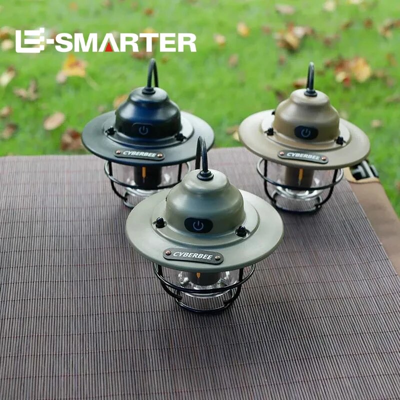 E－SMARTER LED кемпинговый светильник Military Green