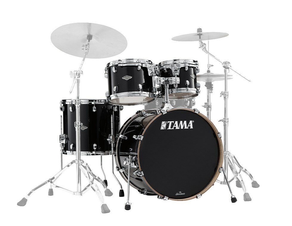 TAMA MBS42S-PBK STARCLASSIC PERFORMER ударная установка (4), черный глянцевый, клён/берёза