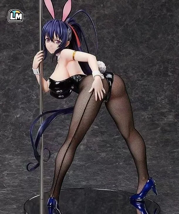 Фигурка Акено Химедзима (High School DxD) масштаба 1/4 Новая премиум версия в пусси-кэт наряде с настоящей эластичной колготкой 40CM