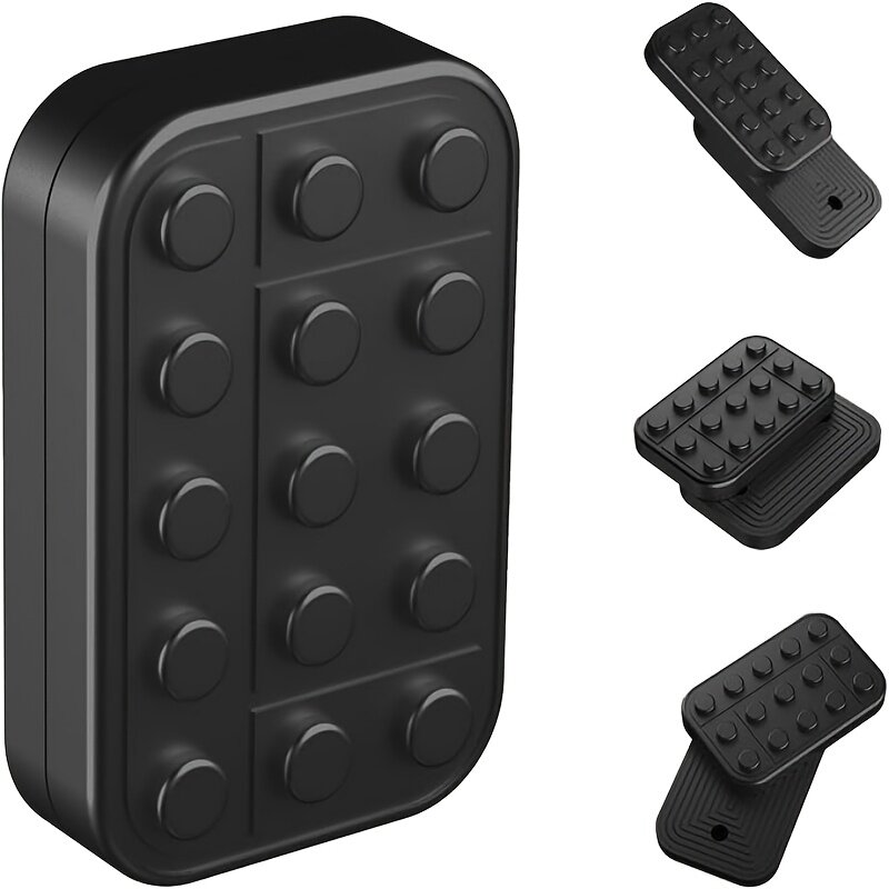 Металлический тактильный магнитный слайдер EDC для офиса, цвет Building Blocks Black