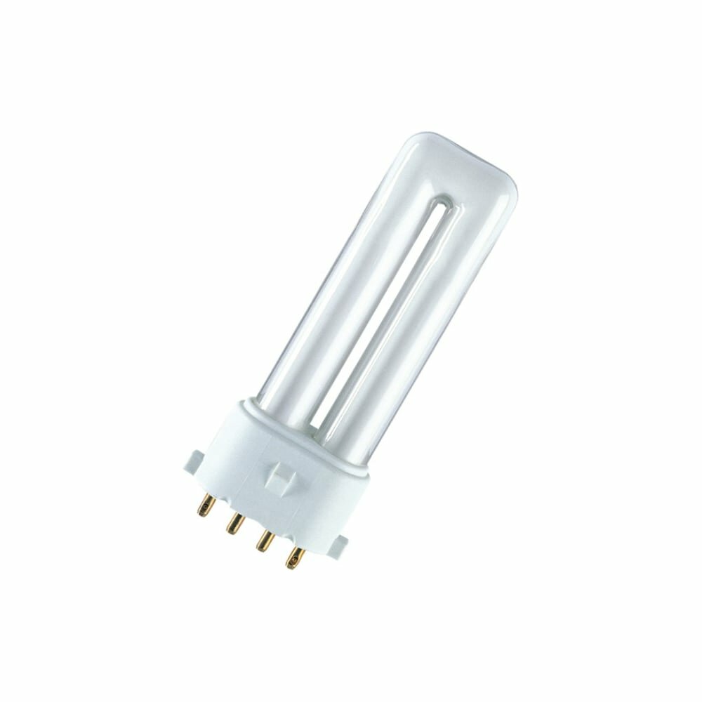 Компактная люминесцентная лампа OSRAM DULUX S-Е 9Вт 2700К 2G7 9W/827 10x1 4099854123788