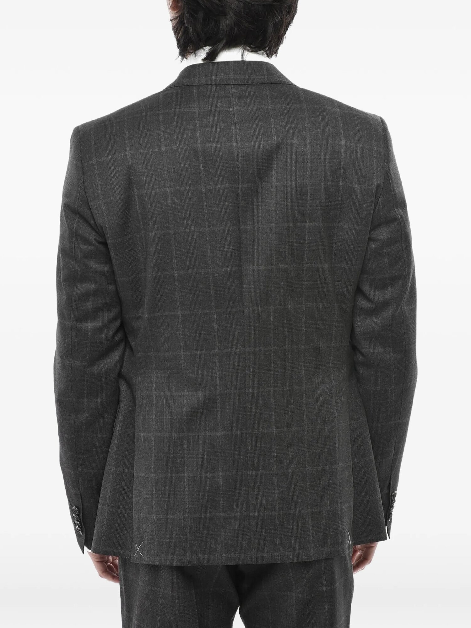 Комбинезон Corneliani Check-pattern single-breasted suit, размер 54 — фото 1