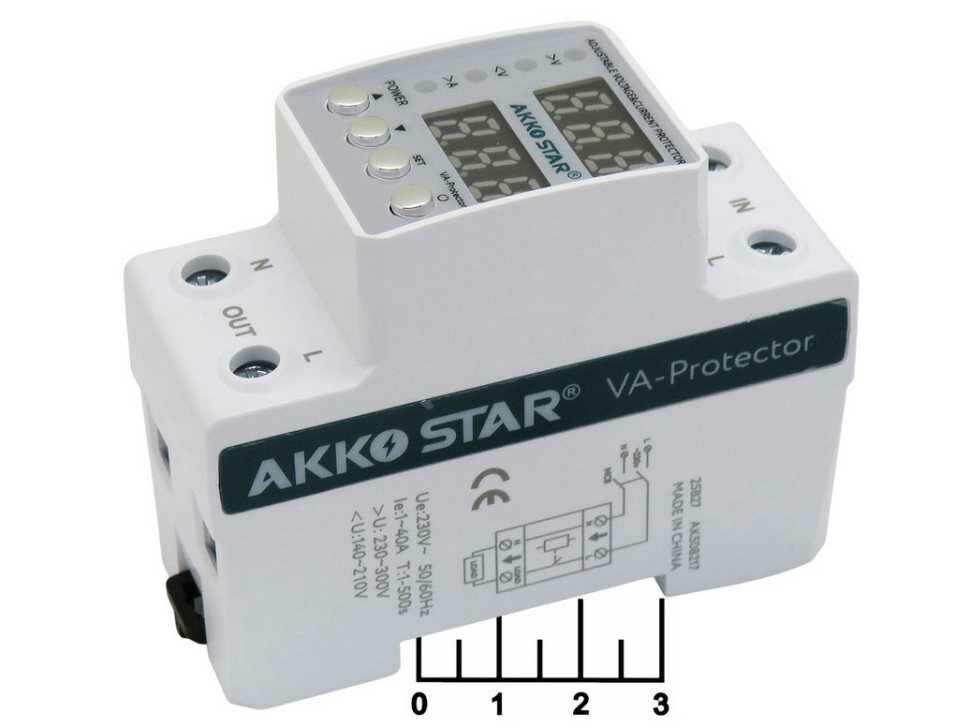 Реле контроля напряжения AK508217 Akko star 40A