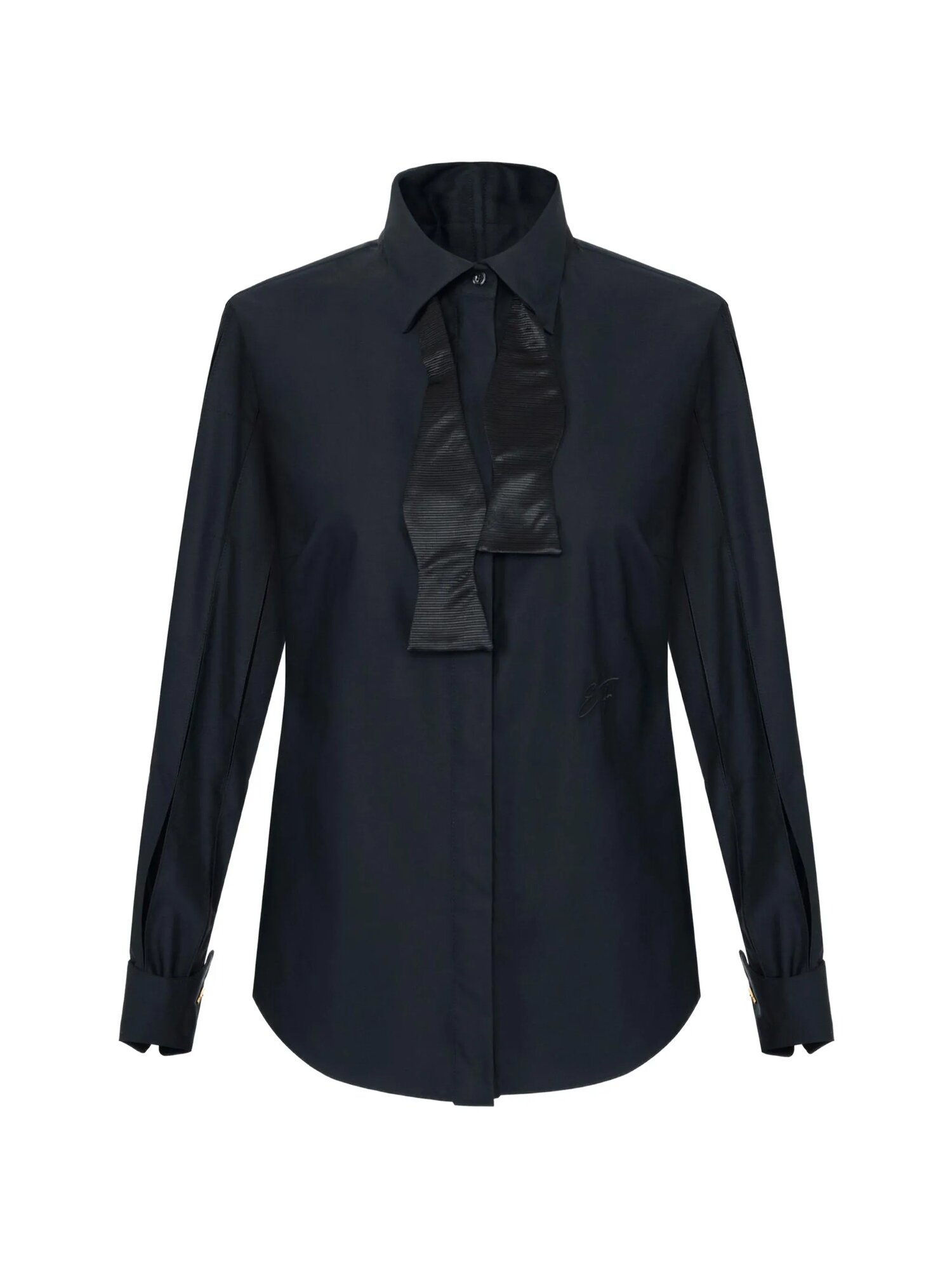 Рубашка Cotton shirt with bow tie