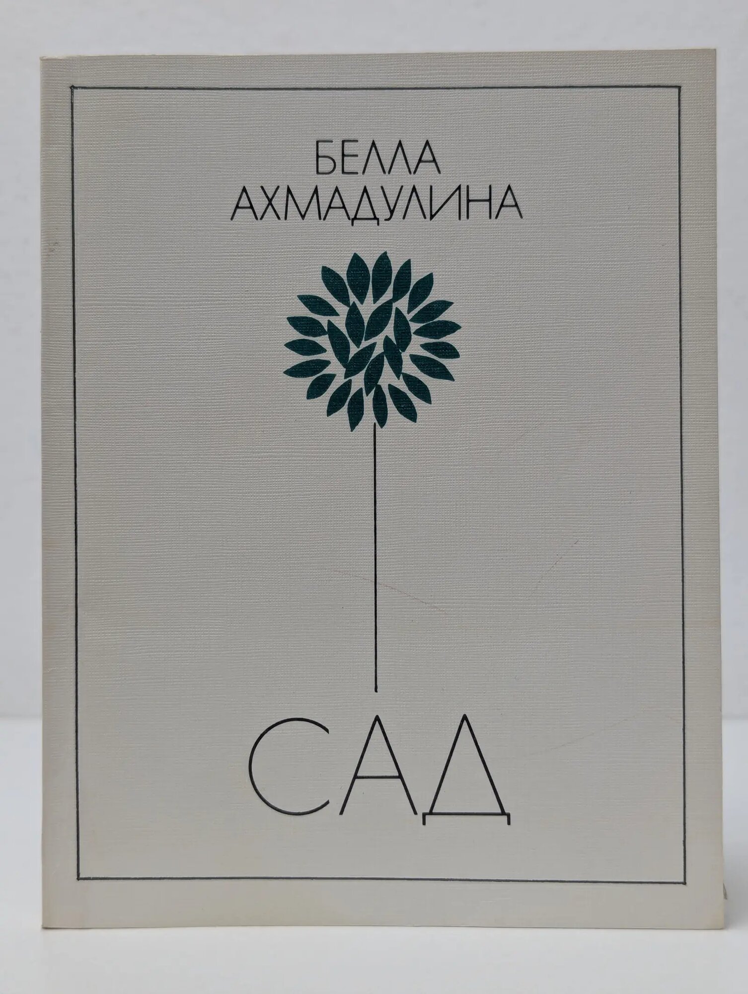 Б. А. Ахмадулина. Сад Ахмадулина Белла Ахатовна 1987