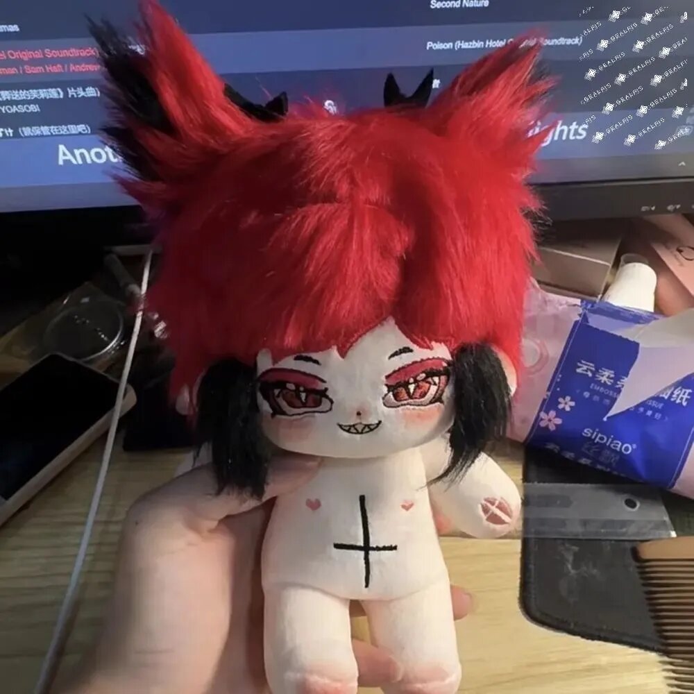 Аниме Hazbin Hotel Angel Alastor/Аластор Отель открылся! игрушка мягкая 20 cm
