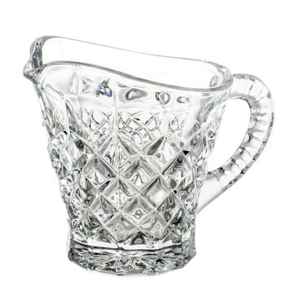 Молочник хрустальный 120 мл./1 шт. "Даймонд" Crystal Bohemia 14100