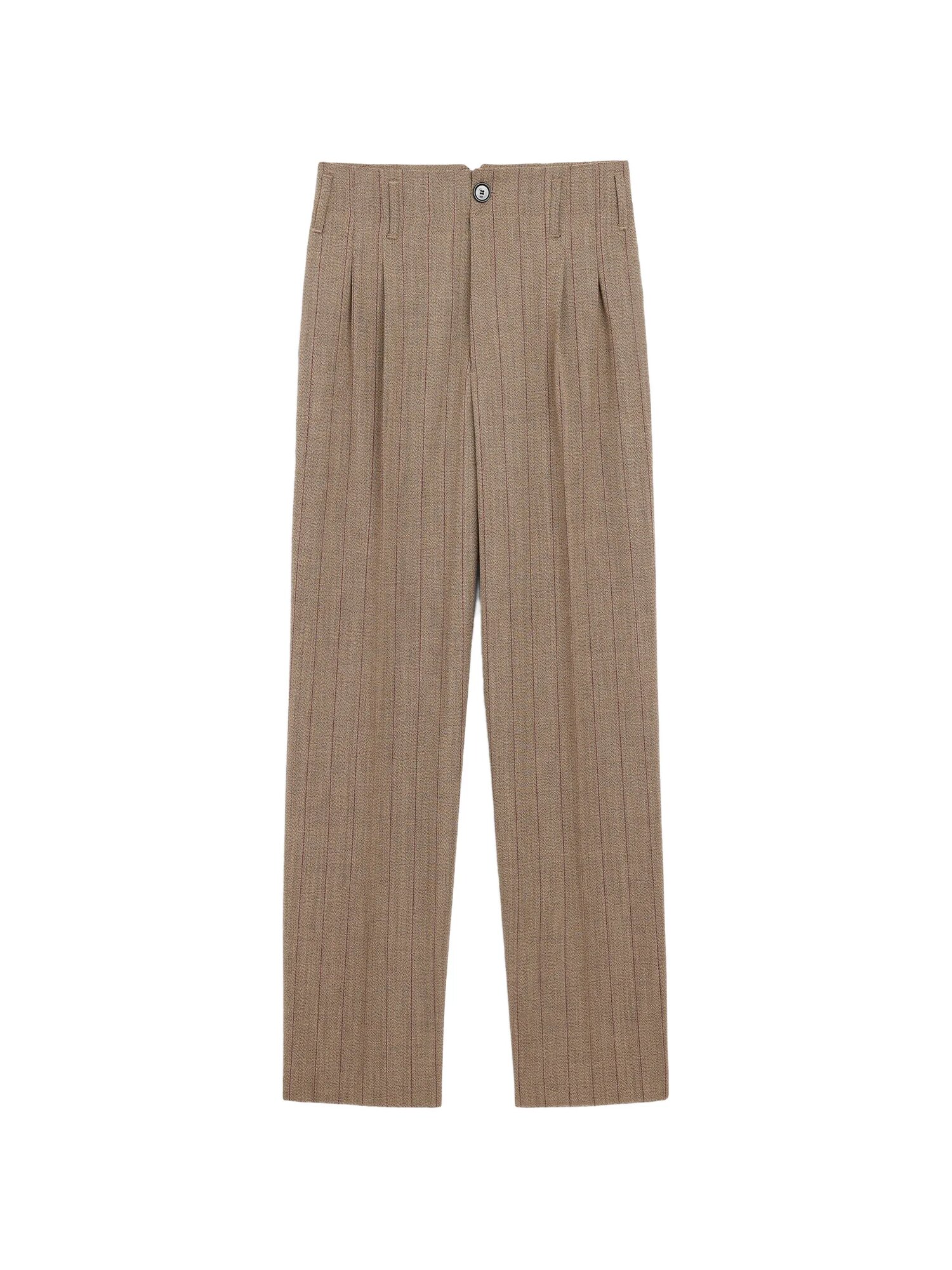 Брюки Striped wool two-pleats trousers
