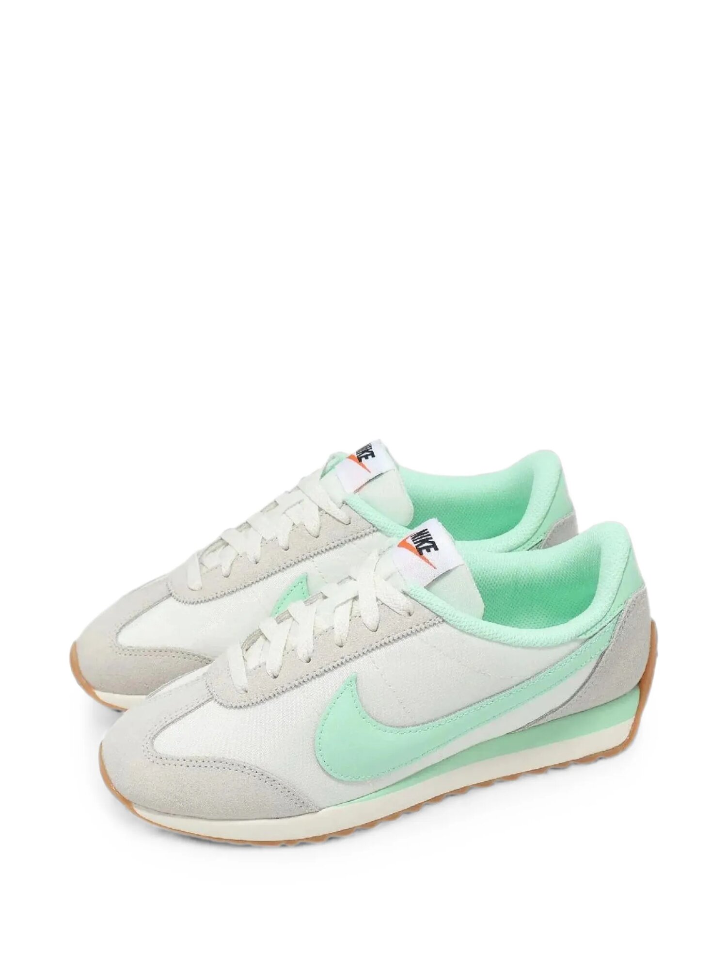 Кроссовки NIKE Pacific Swoosh sneakers, размер 6.5 US, бежевый/белый — фото 1