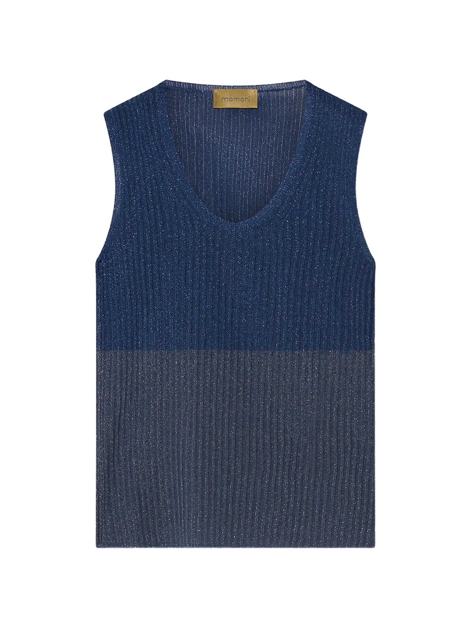 Топ Blioa ribbed-knit top