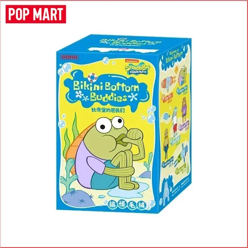 POP MART Bikini Bottom Buddies коллекционная фигурка 1 Blind Box