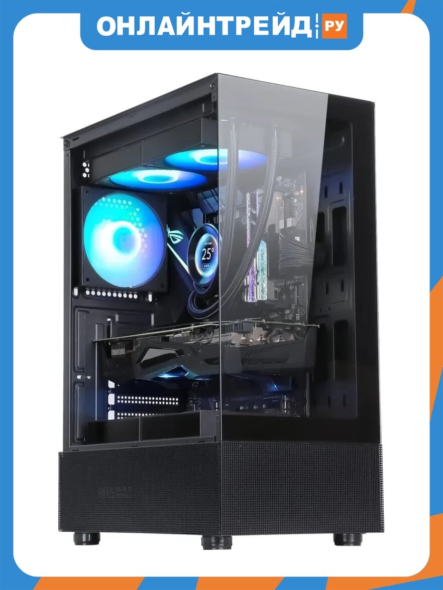 Корпус Formula (AEROCOOL) Crystal Z1 черный