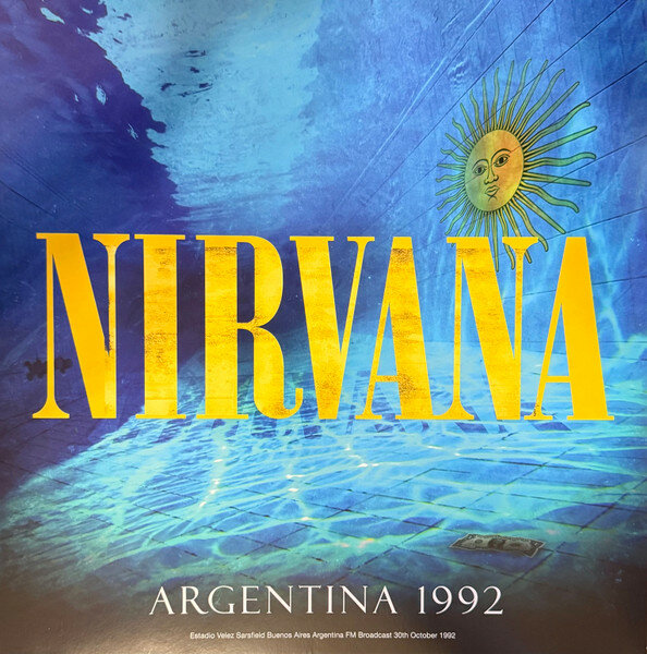 Nirvana "Виниловая пластинка Nirvana Argentina 1992"