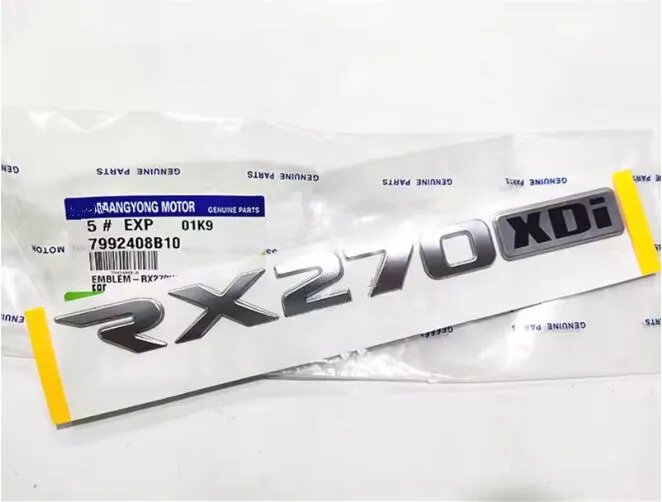 Эмблема С Надписью Из 2 Предметов-RX270XDI 7992408B10 Для Ssangyong Rexton