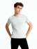 Футболка JUST CLOTHES, размер L, серый