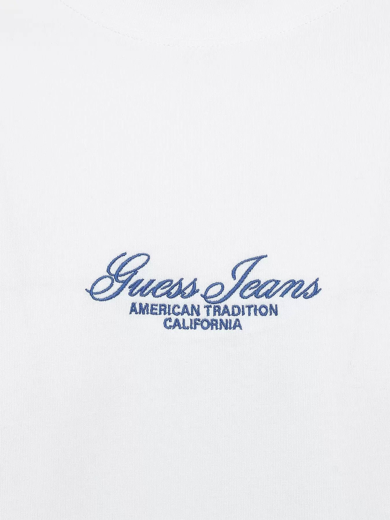 Футболка GUESS, размер XL, белый — фото 1