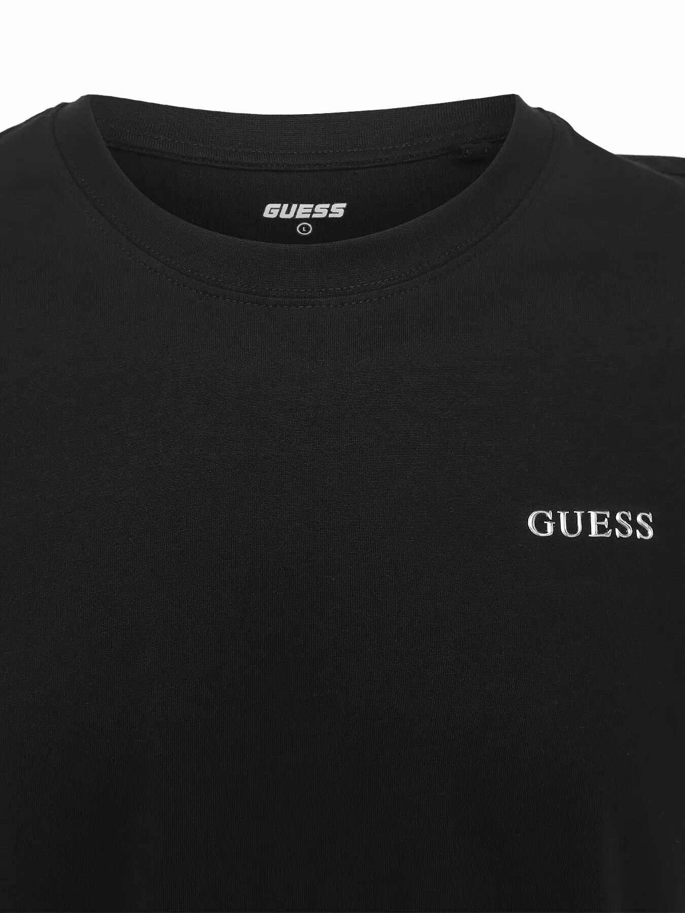 Футболка GUESS, размер XXL, черный — фото 1