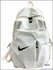 Рюкзак Nike спортивный, мужской, белый, средний (20-30 л.), 45x30x16 см