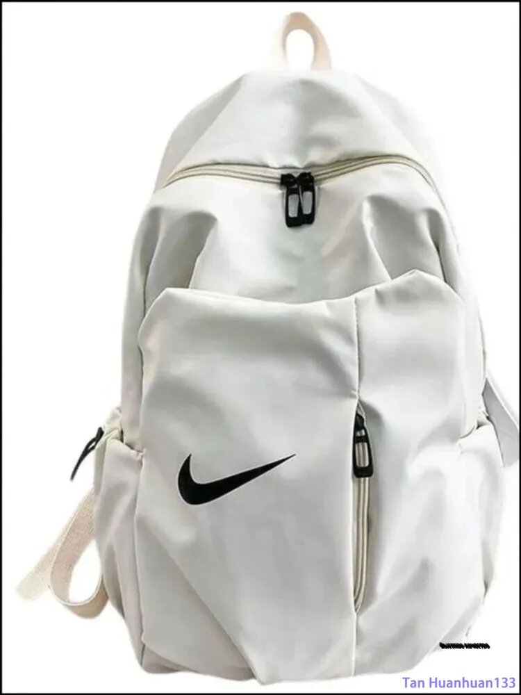 Рюкзак Nike спортивный, мужской, белый, средний (20-30 л.), 45x30x16 см