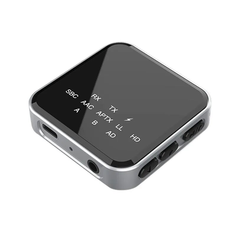 Аудиокабель Bluetooth 5.2 RX/TX, SBC, AAC, APTX, LL, HD, Разноцветный