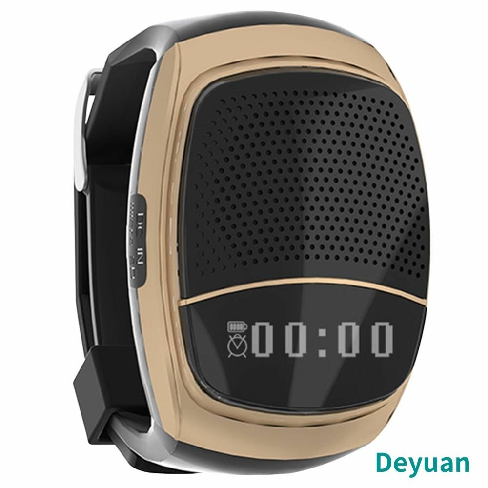 Bluetooth-динамик на запястье для велосипеда B90 с дисплеем, золотой цвет