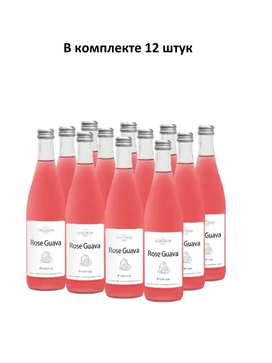 Formen Газированный напиток Rose Guava 500 мл, 12 шт