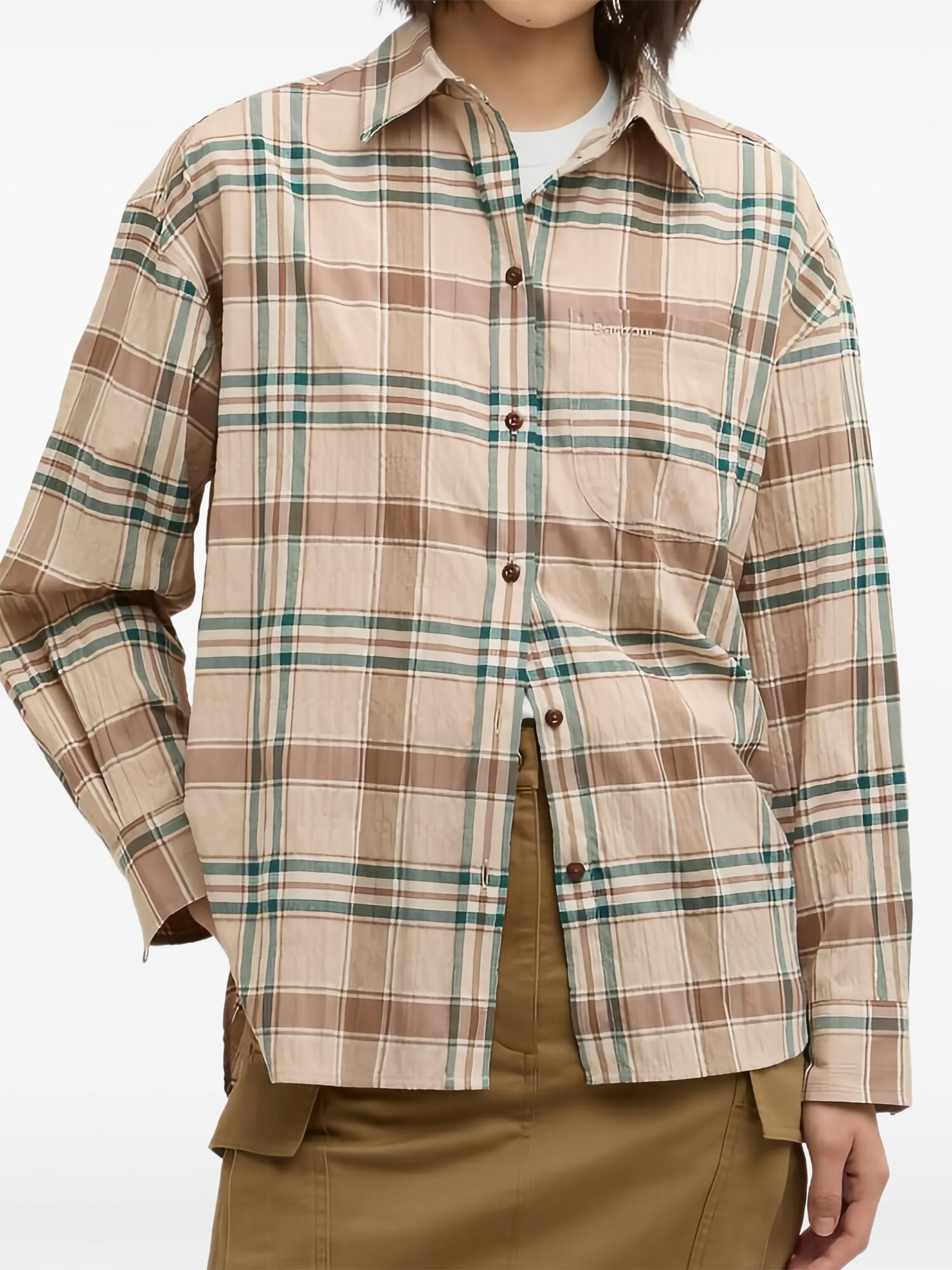 Рубашка Barbour Rowane shirt, размер 40 — фото 1