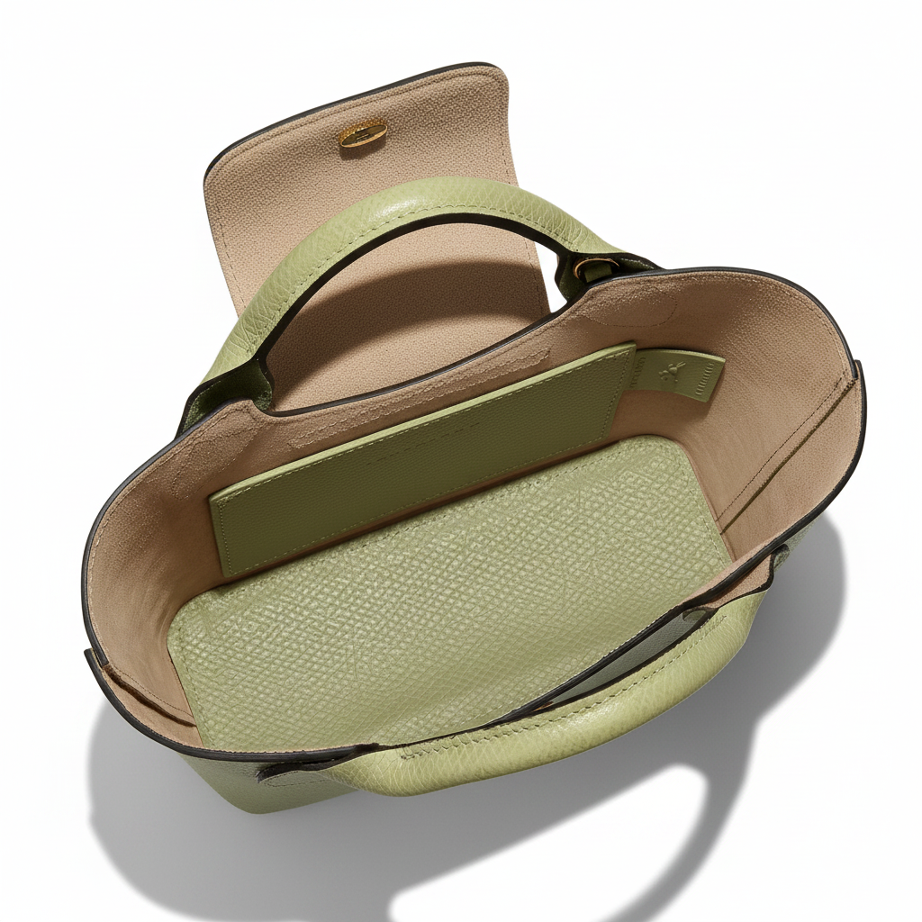 Сумка Longchamp, almond green — фото 1
