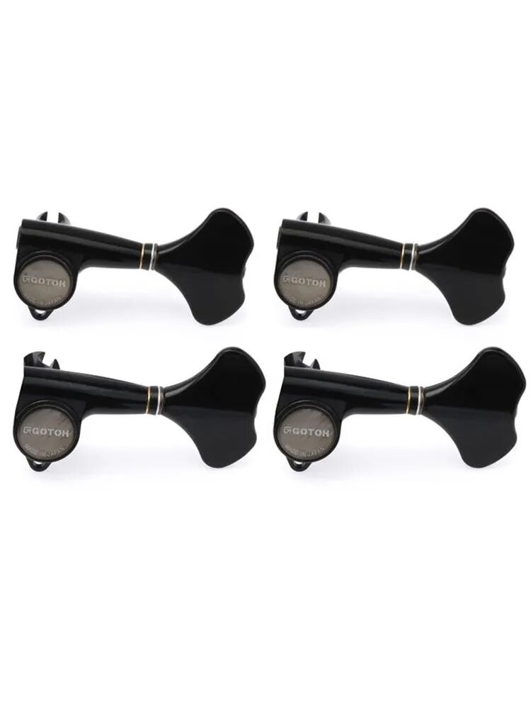 GOTOH GB707 односторонние колки для 4-струнного баса, чёрный цвет