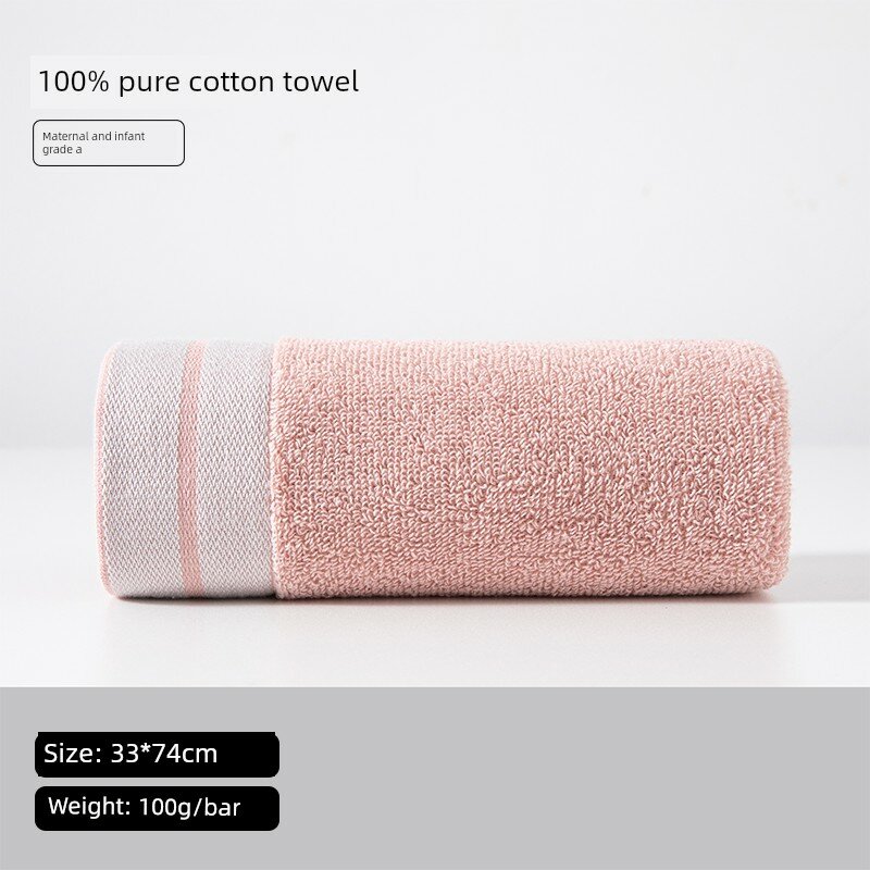 Полотенце для лица Miniso из чистого хлопка для домашнего использования, женское банное полотенце, 100% хлопок,