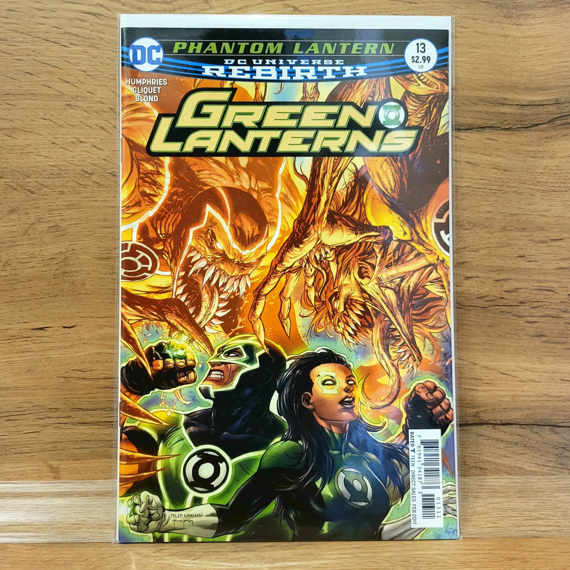 Green Lantern #13. Оригинальный Комикс.