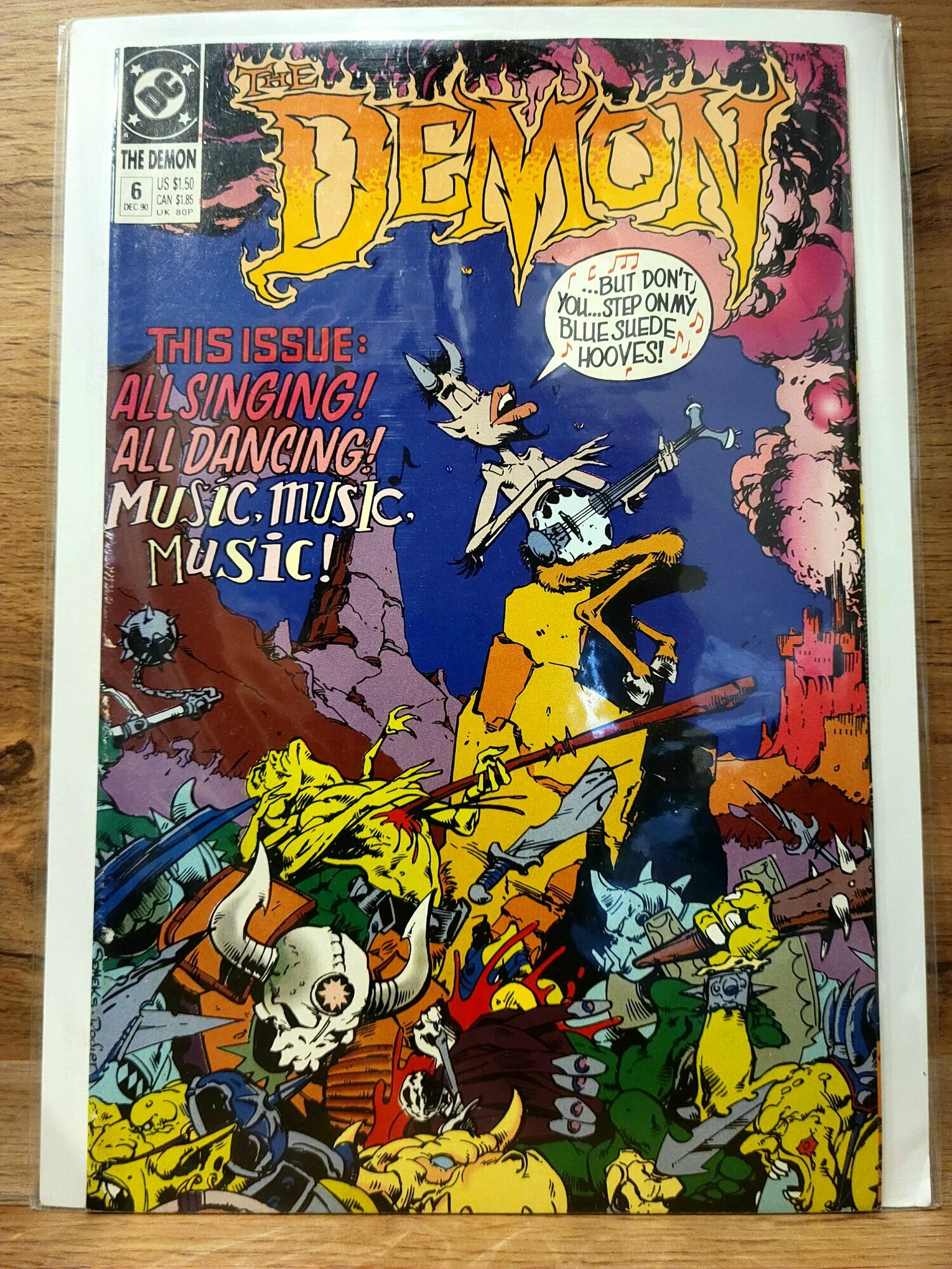 Ретро Комикс Demon #6. 1990 Год. Оригинал!