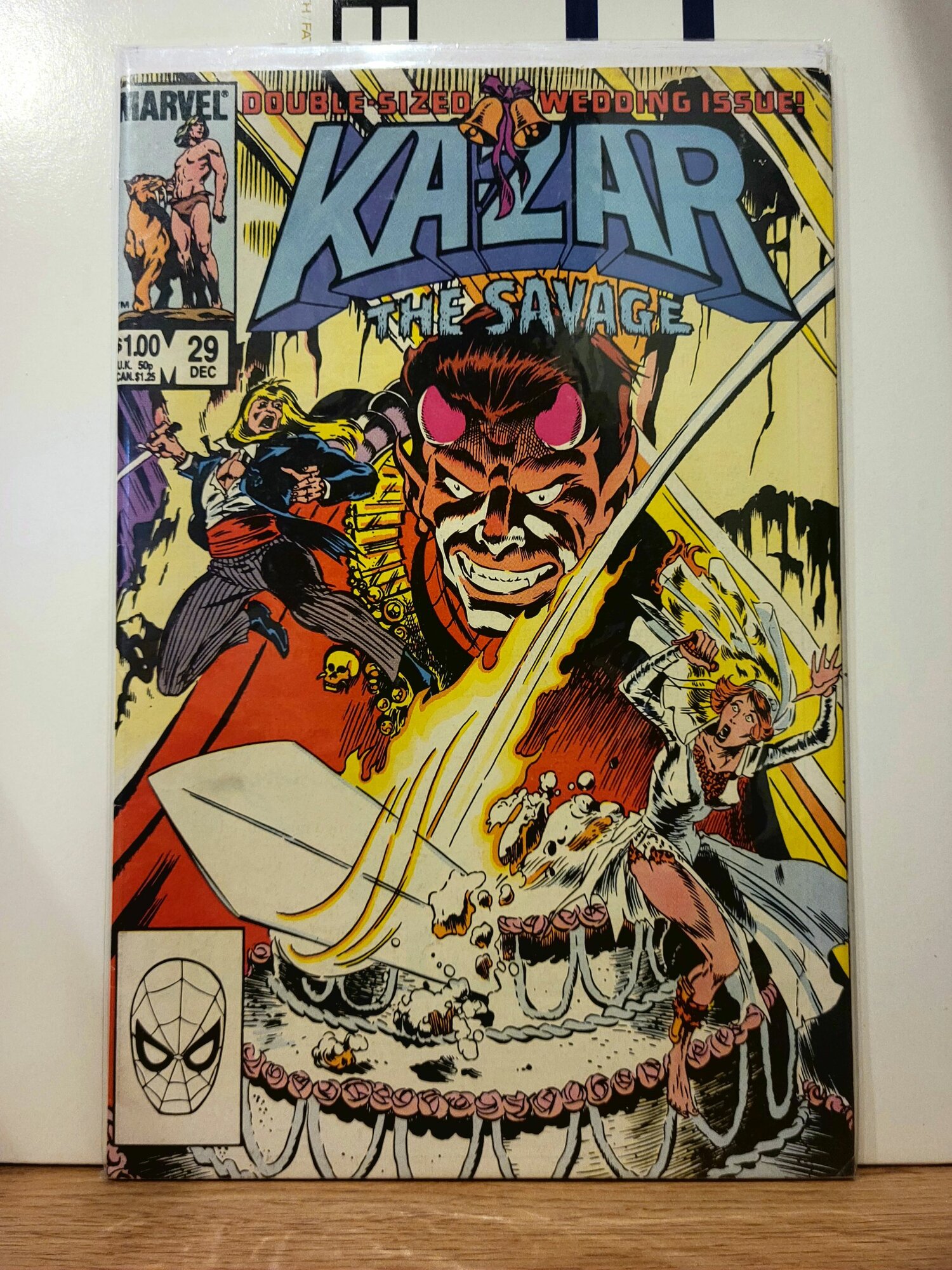 Раритетный Комикс Kazar #29. 1983 Год. Коллекционный выпуск.
