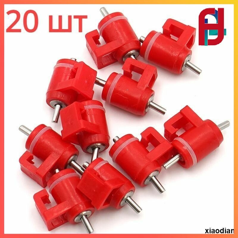 Сменный ниппель для ниппельных поилок НП10, НП12, НП13, НП16, НП17, НП18, с резиновой прокладкой, 5 шт