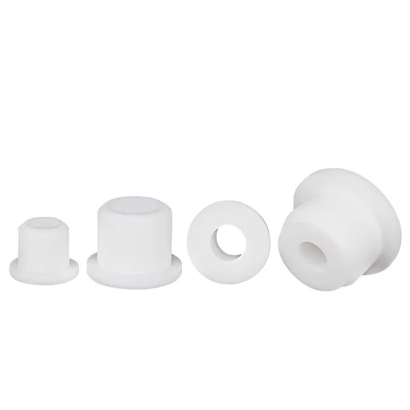 Силиконовые втулки-пробки M3.3-M20, черные/белые Белый, M5.5-50pcs, White