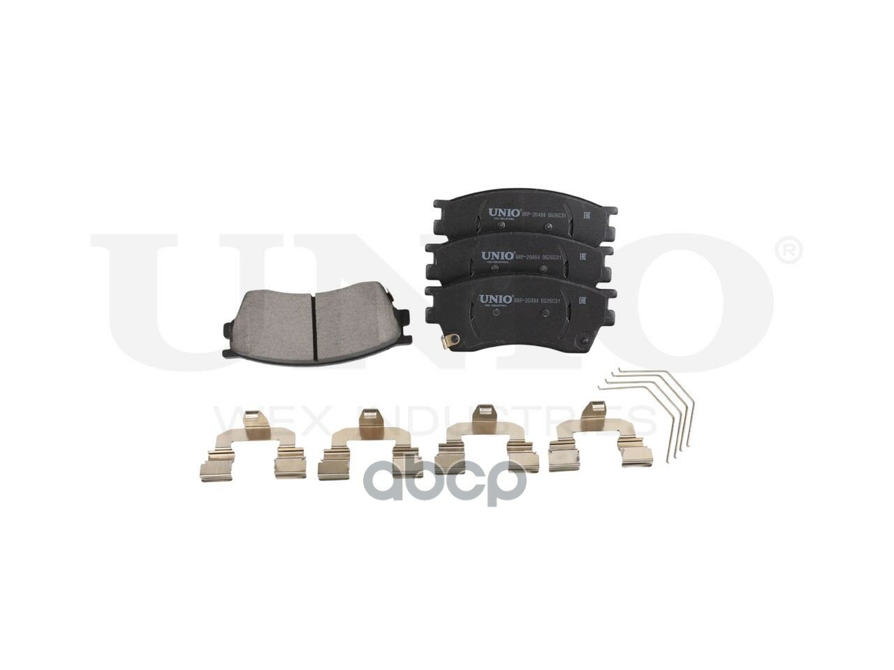 Колодки тормозные дисковые передние FAW Besturn X80 16- UNIO арт. BRP-20484