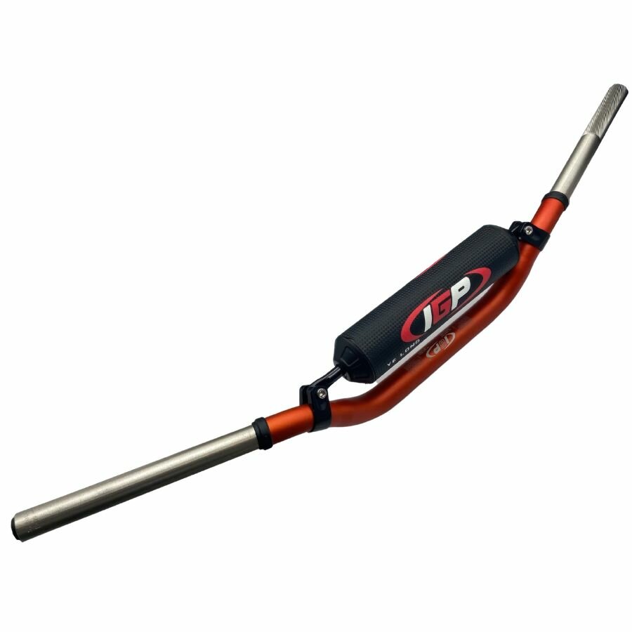Руль IGP TWINWALL 1-1/8 (28,6 мм) 810 х 130мм оранжевый для эндуро и кроссовых мотоциклов