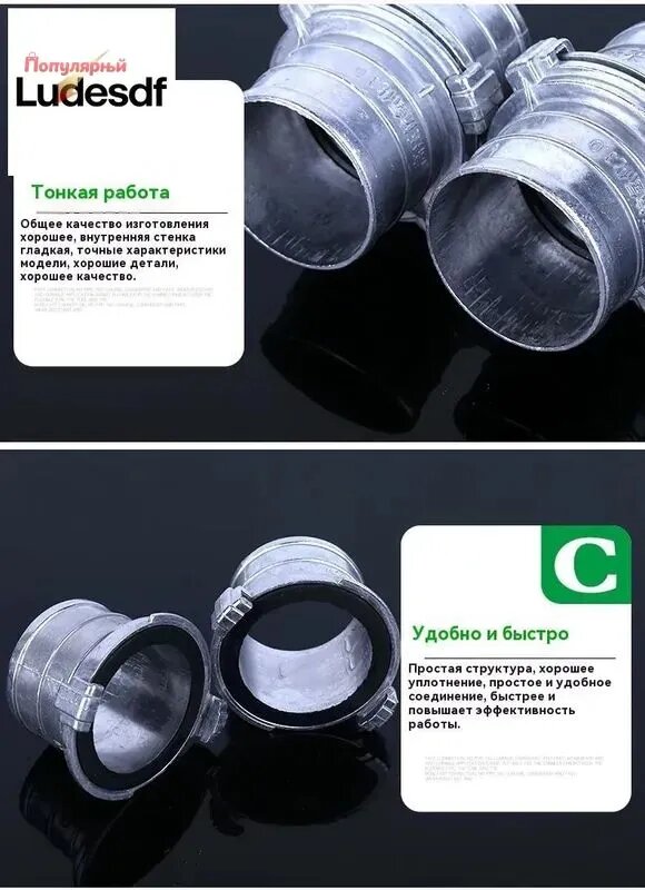 Пожарный инвентарь Ludesdf, модель 304, длина 30 см, серый металлик, гарантия 1 год, производитель Китай — фото 1