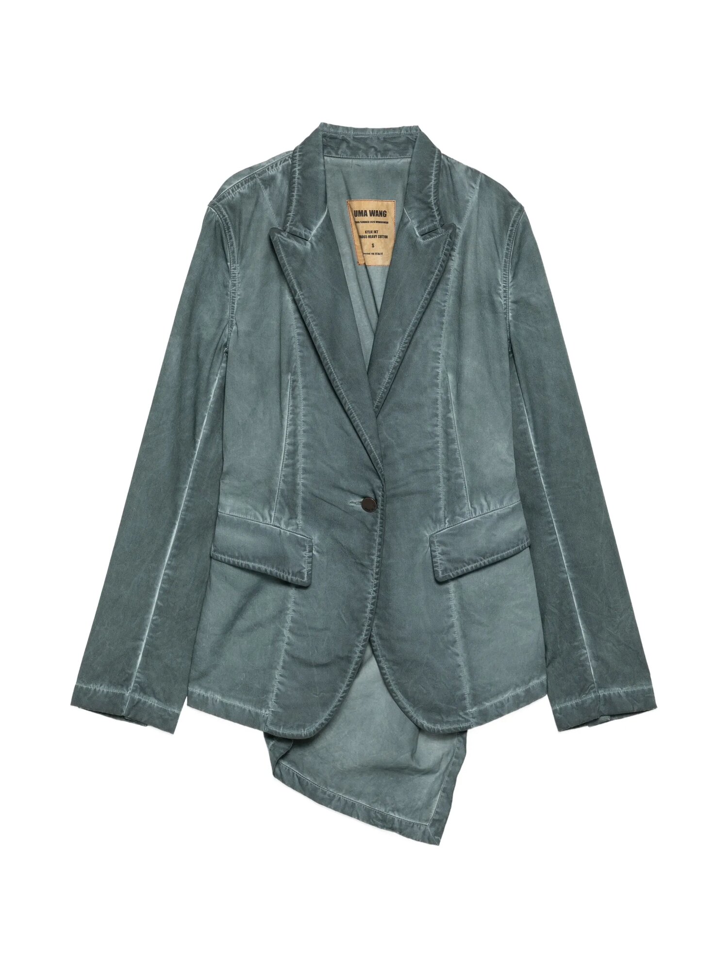 Пиджак Notched-lapels single-breasted blazer