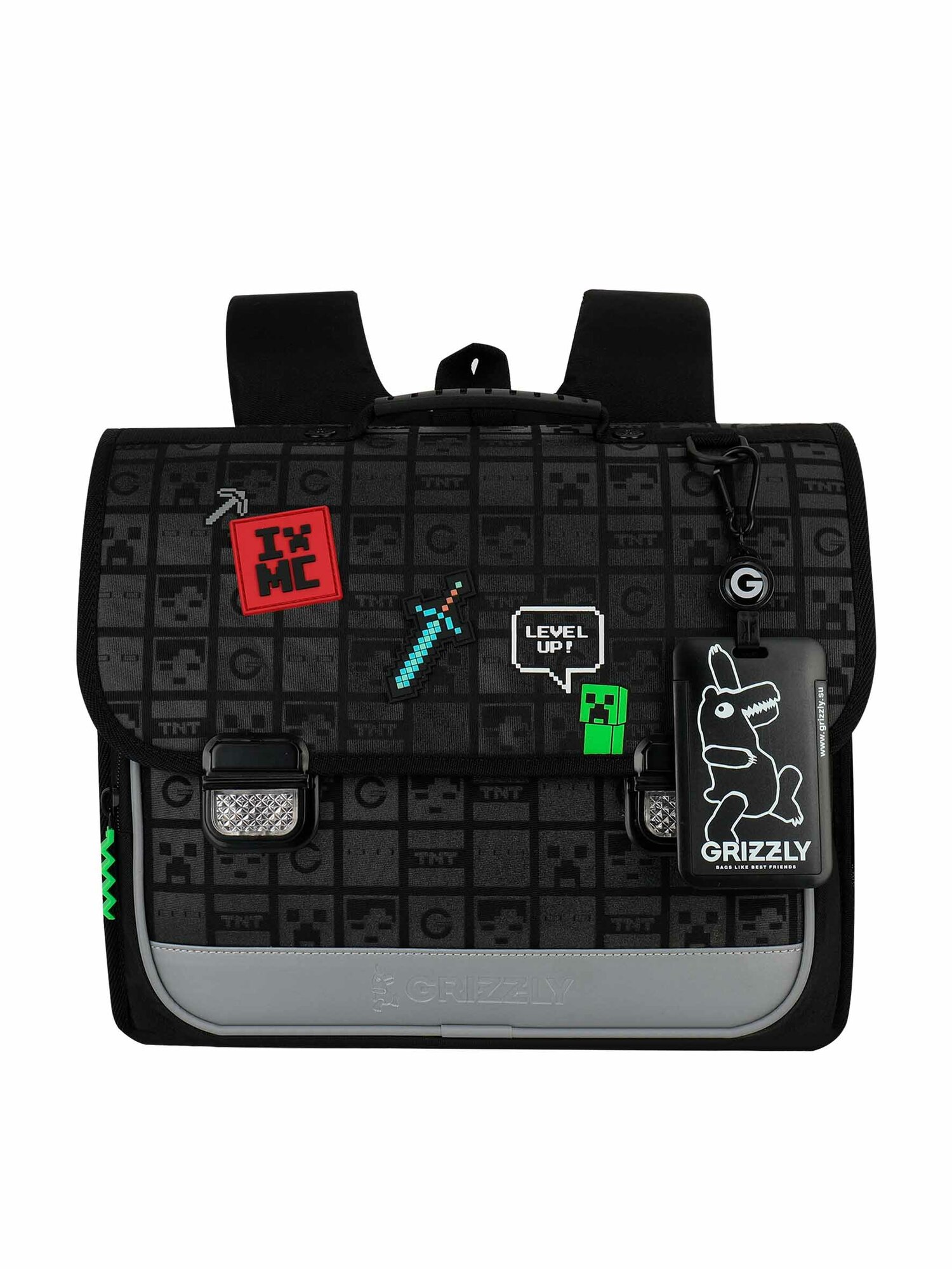 Школьный рюкзак GRIZZLY: надёжность и комфорт для ребенка , RAp-781-3