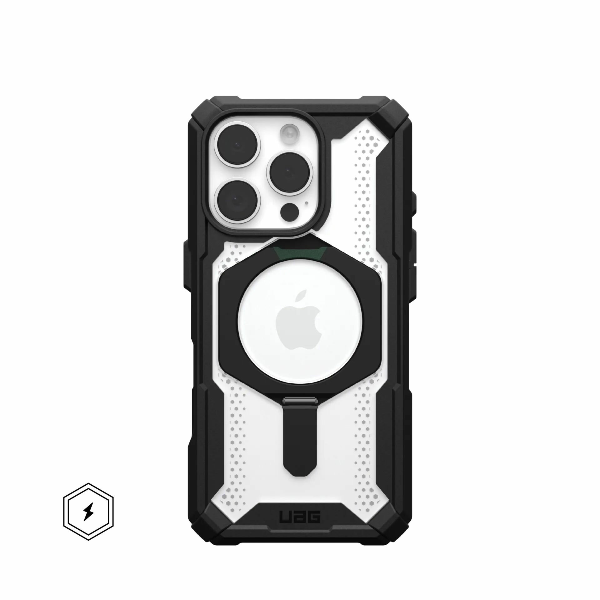 Защитный чехол на iPhone 11 UAG Plasma XTE с MagSafe, Black Clear