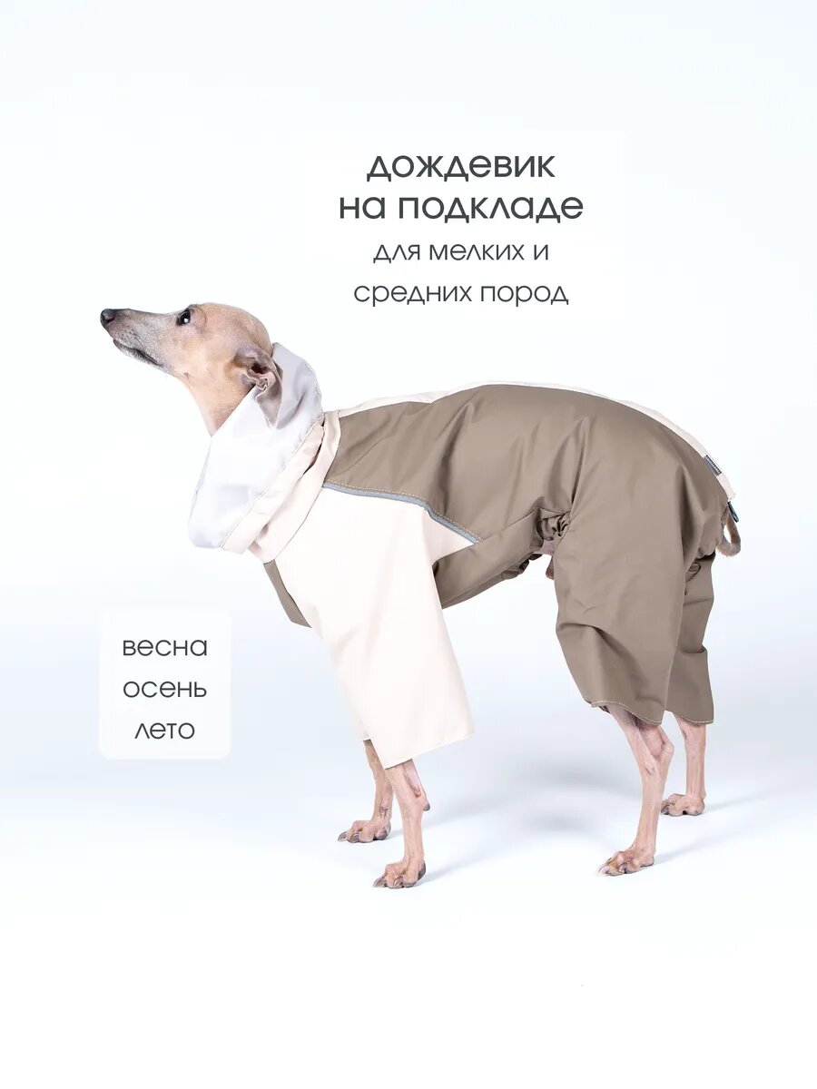 Комбинезон дождевик для собак GREYDOG