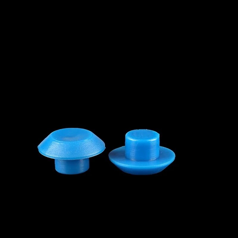 Пластиковые защитные колпачки для винтов M3-M18 Синий, M8(ID 6mm)-50pcs, Blue