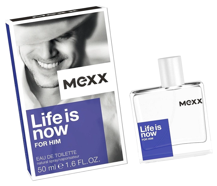 Мужская туалетная вода Мекс Лайф Из Нау Фор Хим 30 мл - Mexx Life Is Now For Him