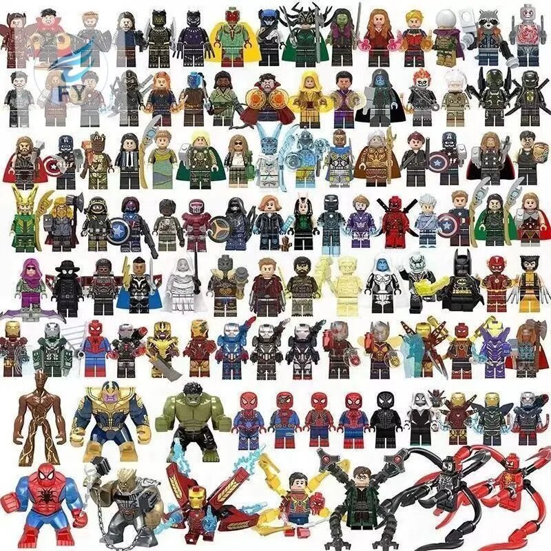 Конструктор фигурки марвел legends набор Marvel супергерои игрушки случайно 20 штукcc