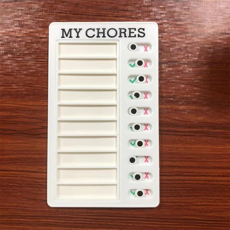 Доска-планировщик задач для детей MY CHORES Blank